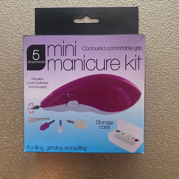 Makeup | Mini Manicure Set Comes With 5 Different Interchangeable Heads ...